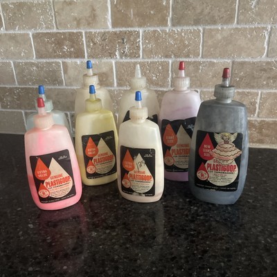 8 Mattel Genuine Plastigoop for Thingmakers 1960s Vintage Goop Creepy ...