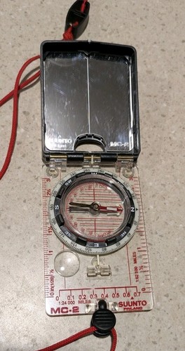 Suunto MC-2 NH Professional Compass For Exploration Hiking Backpacking ...