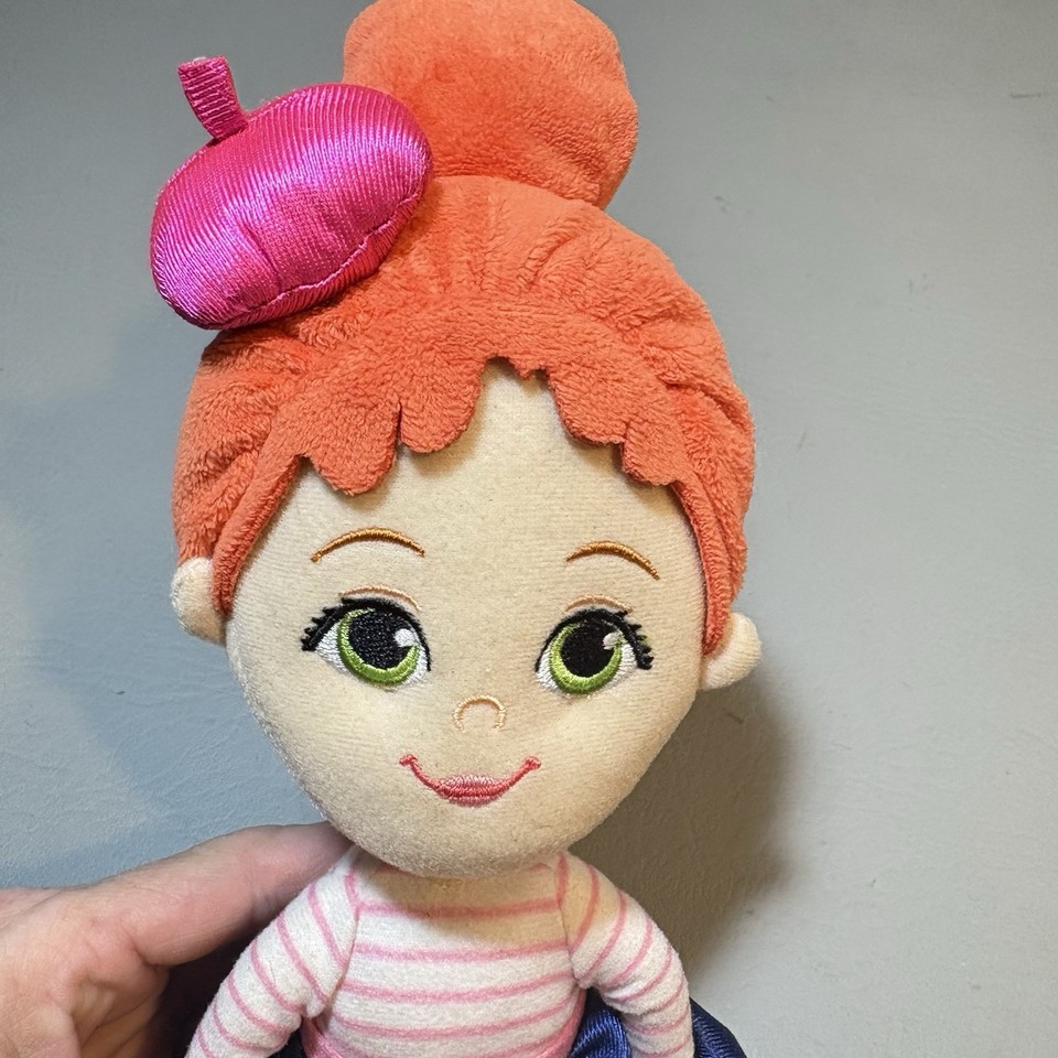 Disney Junior 11” Fancy Nancy Plush Doll Eiffel Tower Paris Parisian ...