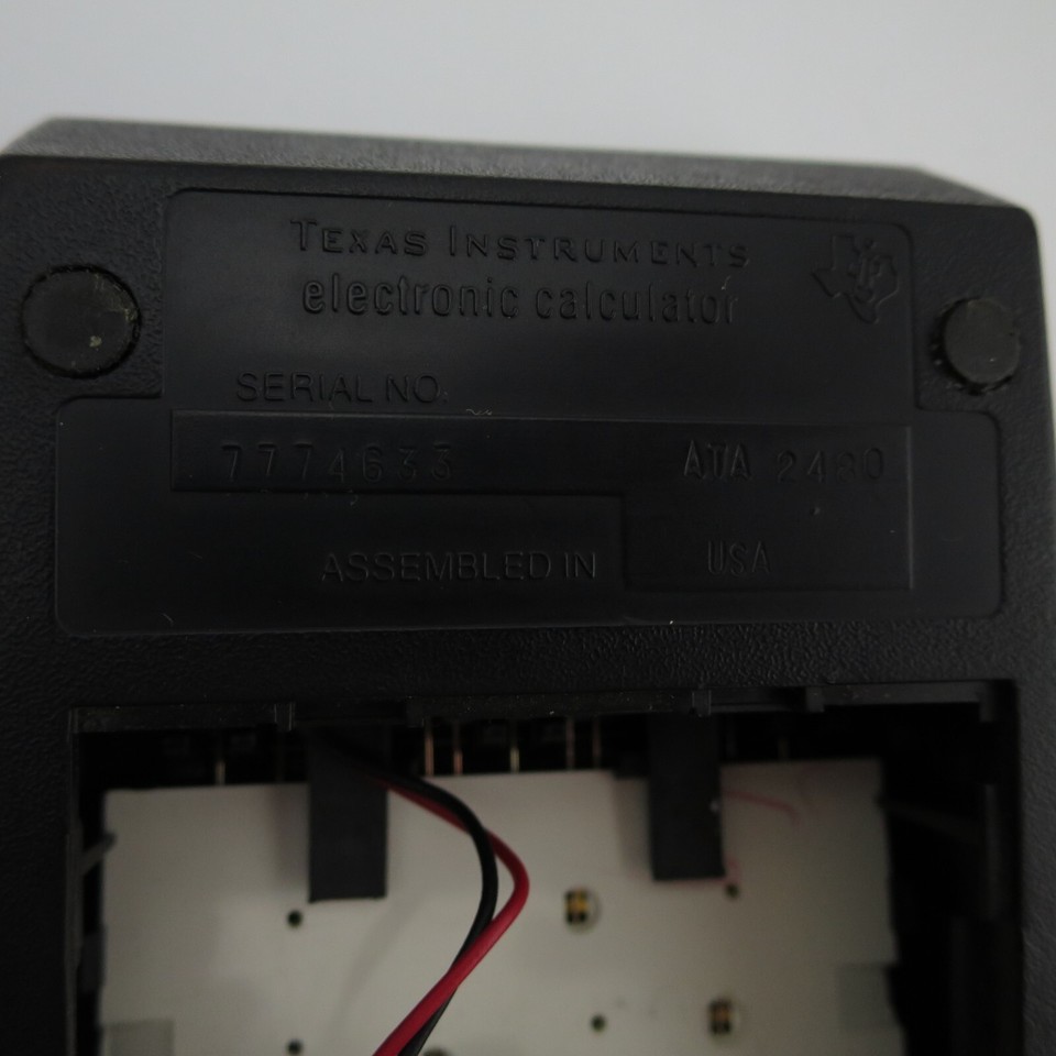 Texas Instruments TI-30 Electronic Slide-Rule Calculator W/Case Manual Vintage | eBay