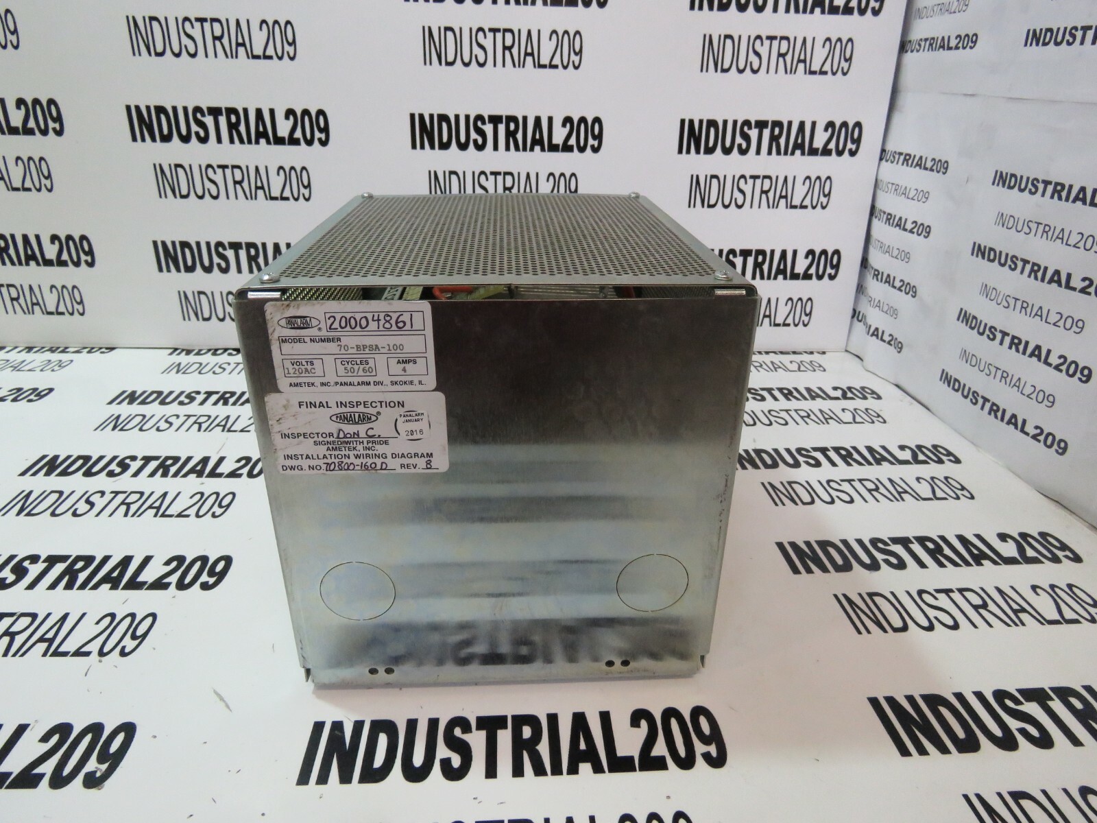 PANALARM POWER SUPPLY 70-BPSA-100 NEW | eBay