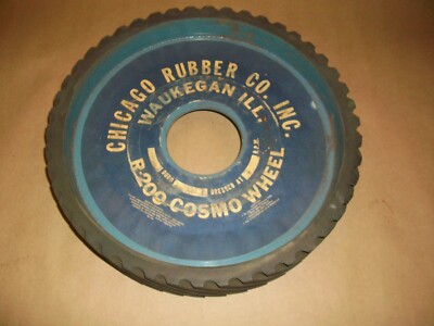 Chicago Rubber Co Cosmo Contact Wheel R-200 USED | eBay