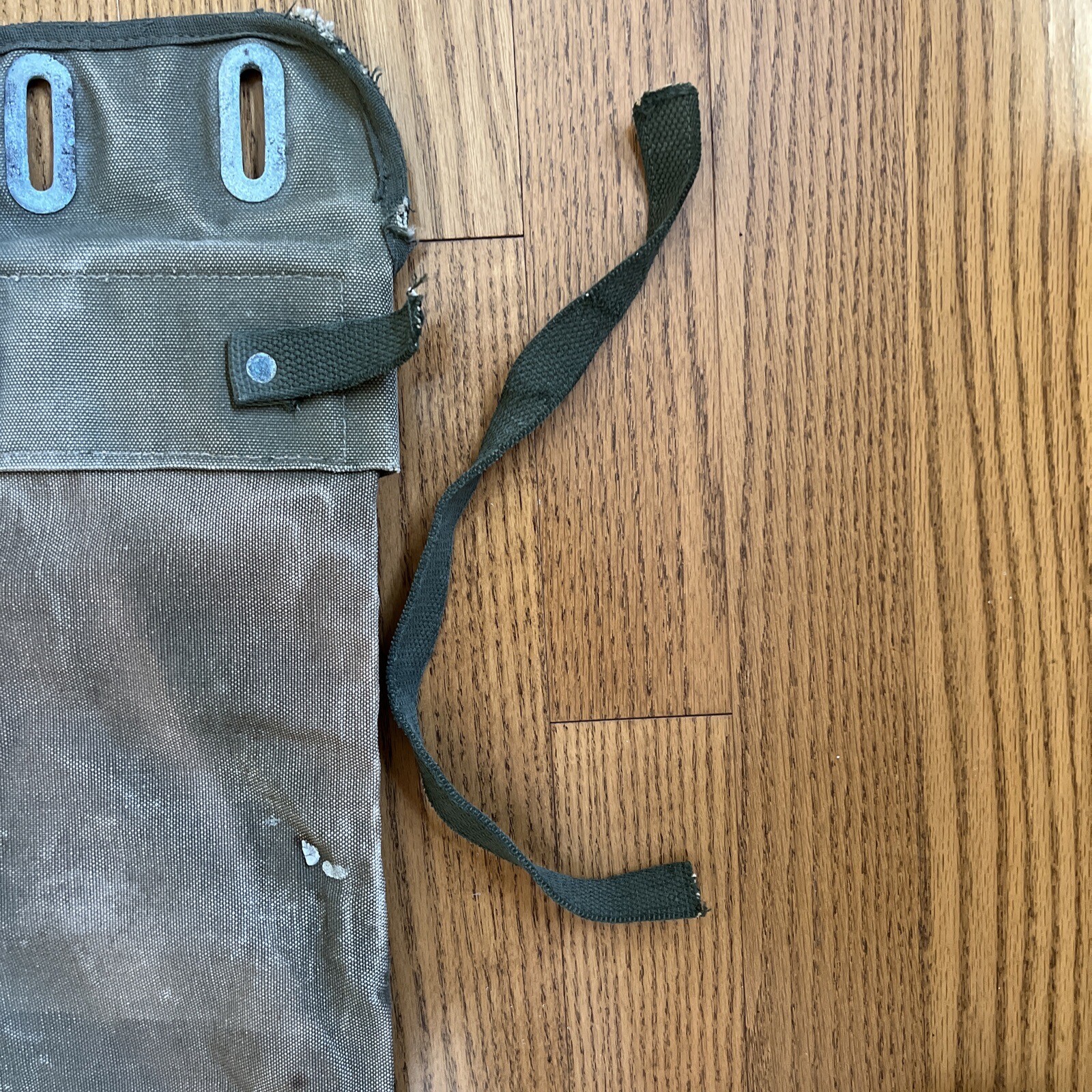 VTG 1950 U.S. MAIL BAG C.R. Daniels, Inc. Canvas W/ Locking Strap 26" X ...