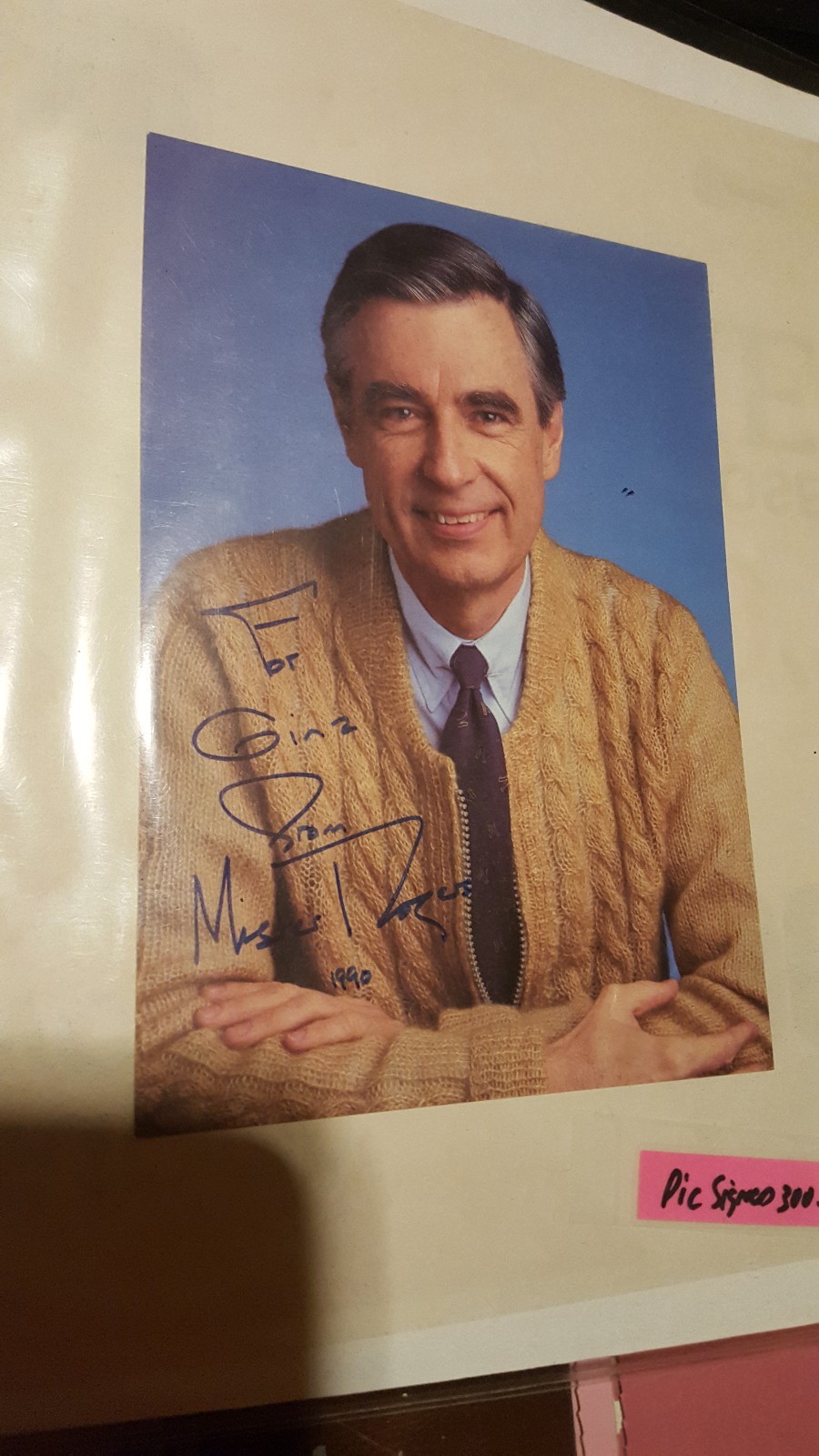 Mister Fred Rogers autographed photo Very RARE | eBay