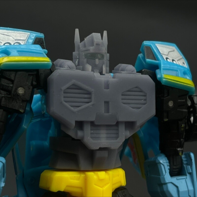 3D Print Head Armor Weapon Gun Upgrade Kit For IDW Nightbeat ...