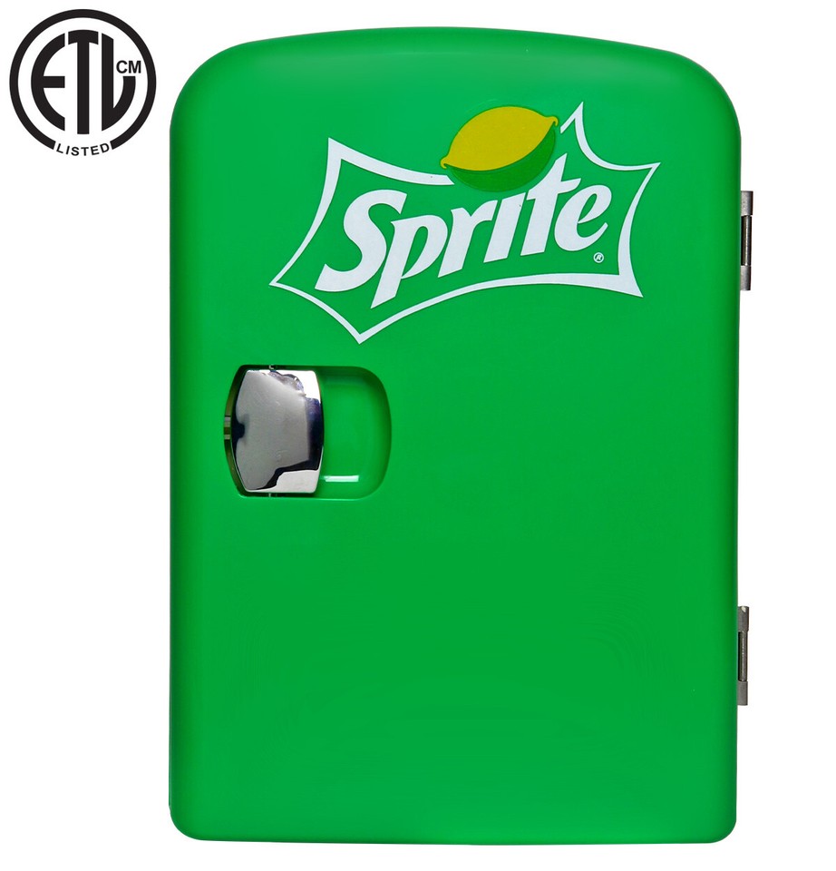 Green Sprite Lime Soda Coca Cola Mini Fridge Compact Personal ...
