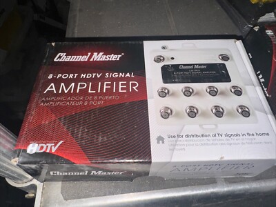 Channel Master 8-Port HDTV Signal Amplifier CM-3418 | eBay
