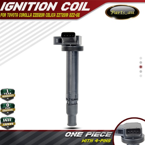 Ignition Coil for Toyota Corolla ZZE123R Celica ZZT231R 4Cyl 1.8L 2ZZ ...