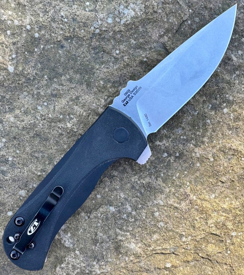 ZT Zero Tolerance 0909 Les George KVT Liner Lock Folding Knife | eBay