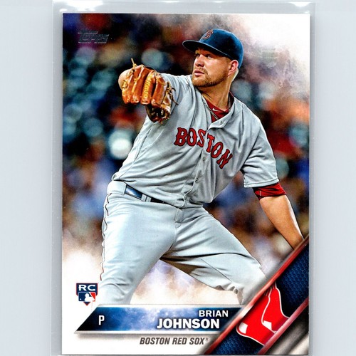 2016 Topps - Brian Johnson #191 (RC) - Boston Red Sox | eBay