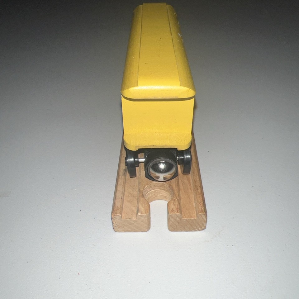 Whittle Blank Yellow Passenger/ Baggage Car wooden train works w ...