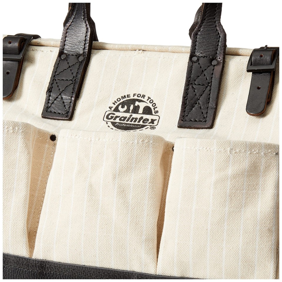 CB1154 18 Inch Mason's Canvas Tool Bag for Framers, Handyman ...