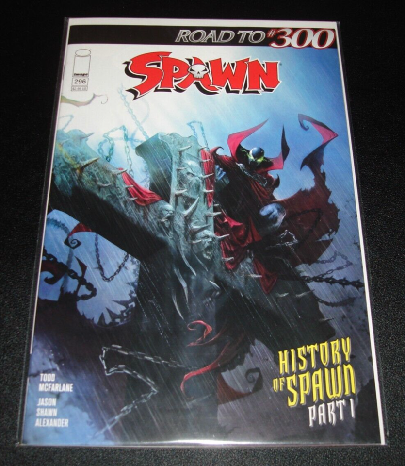 SPAWN 296 NM Image Comics Todd McFarlane Sketch Virgin Variant | eBay