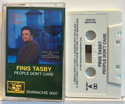 Finis Tasby: People Don't Care (Cassette Tape 1995 Shanachie) *Rare ...