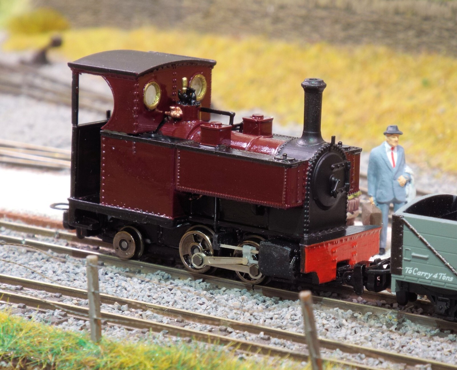 Fourdees Limited Kerr Stuart Locomotive 009 / OO9 Kit for Bachmann ...