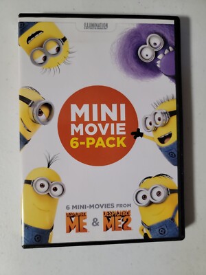 Despicable Me Despicable Me 2 Mini Movie 6 Pack (DVD) | eBay
