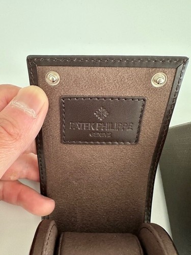 Authentic Patek Philippe Watch Travel Leather Case Pouch NEW | eBay