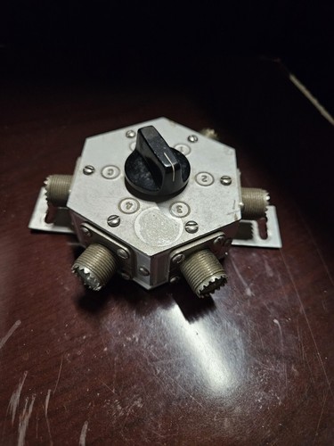 HEATHKIT Coaxial RF Switch Model HD-1234 4 Position UHF HAM RADIO | eBay