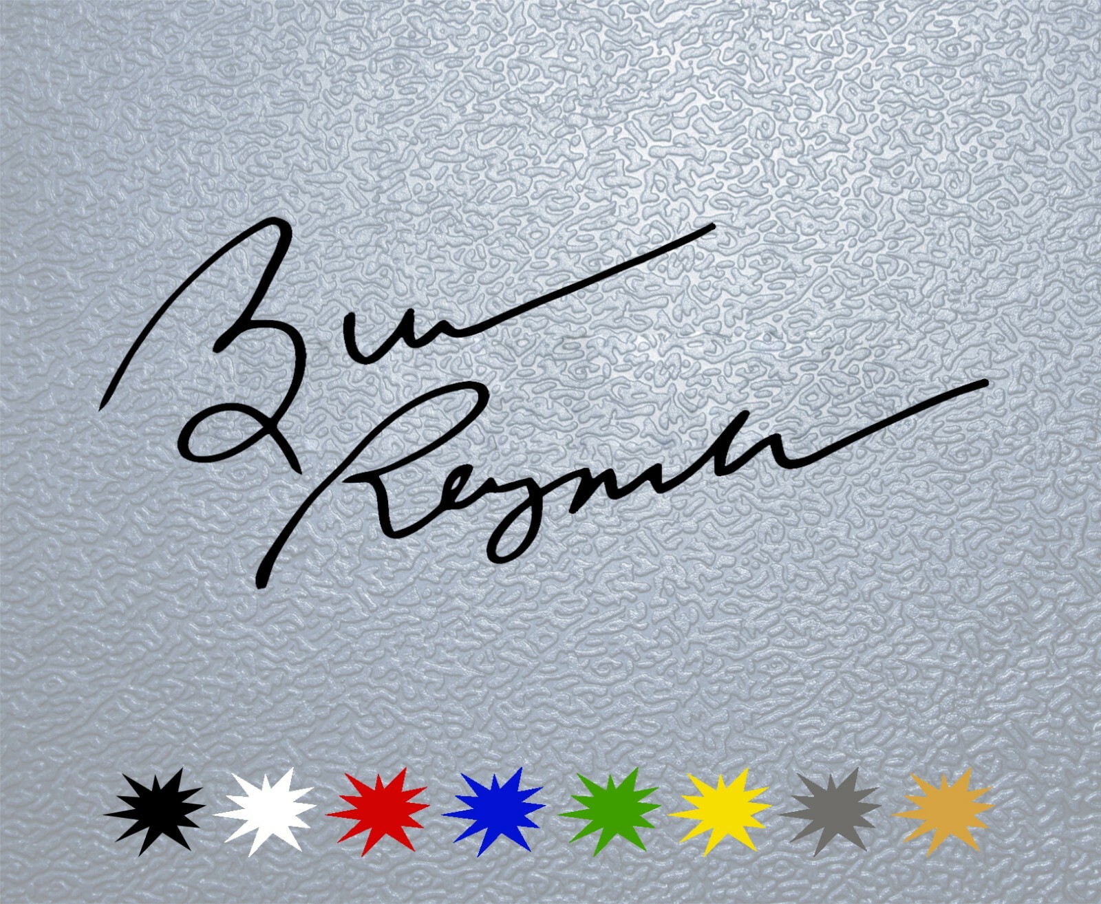 STICKER PEGATINA DECAL VINYL Burt Reynolds Signature | eBay