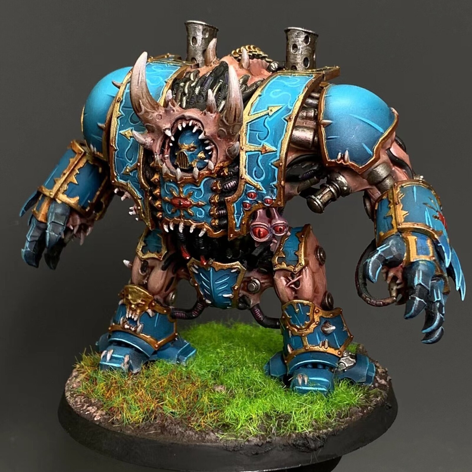 Warhammer 40K Chaos Helbrute Painted - Multi Weapon Loadout Daemon ...