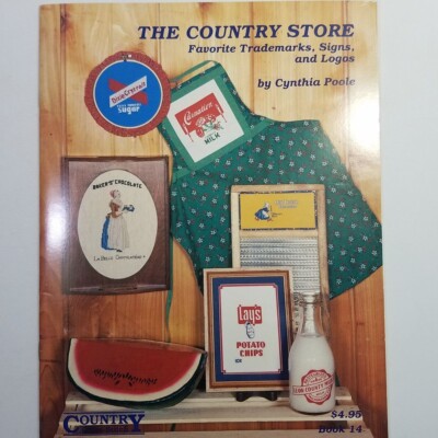 Counted Cross Stitch Patterns County Store Signs Logos Lays Lipton Post ...