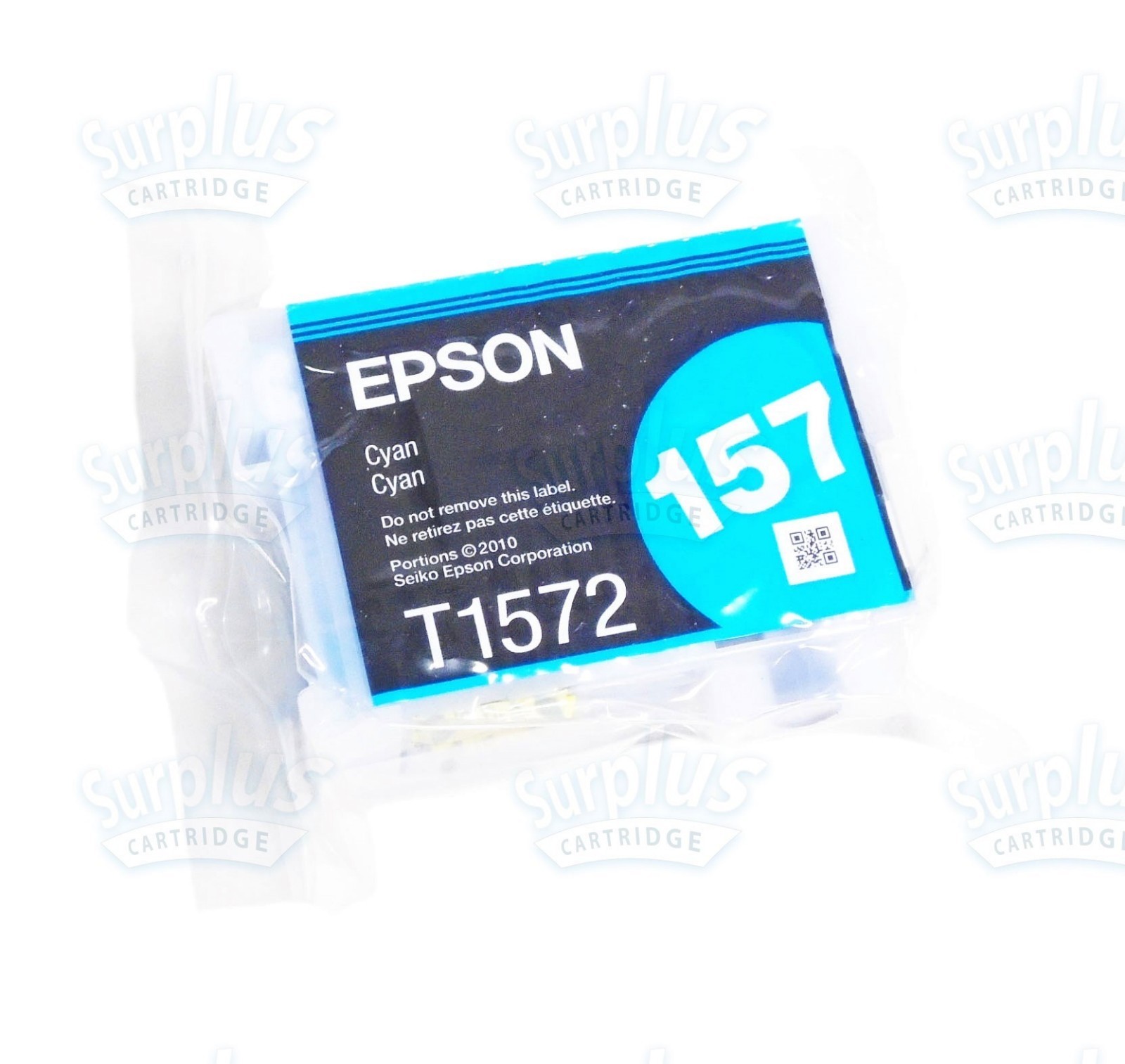 Genuine Epson 157 Cyan Ultrachrome K3 Ink T157 T1572 T157220 Stylus ...
