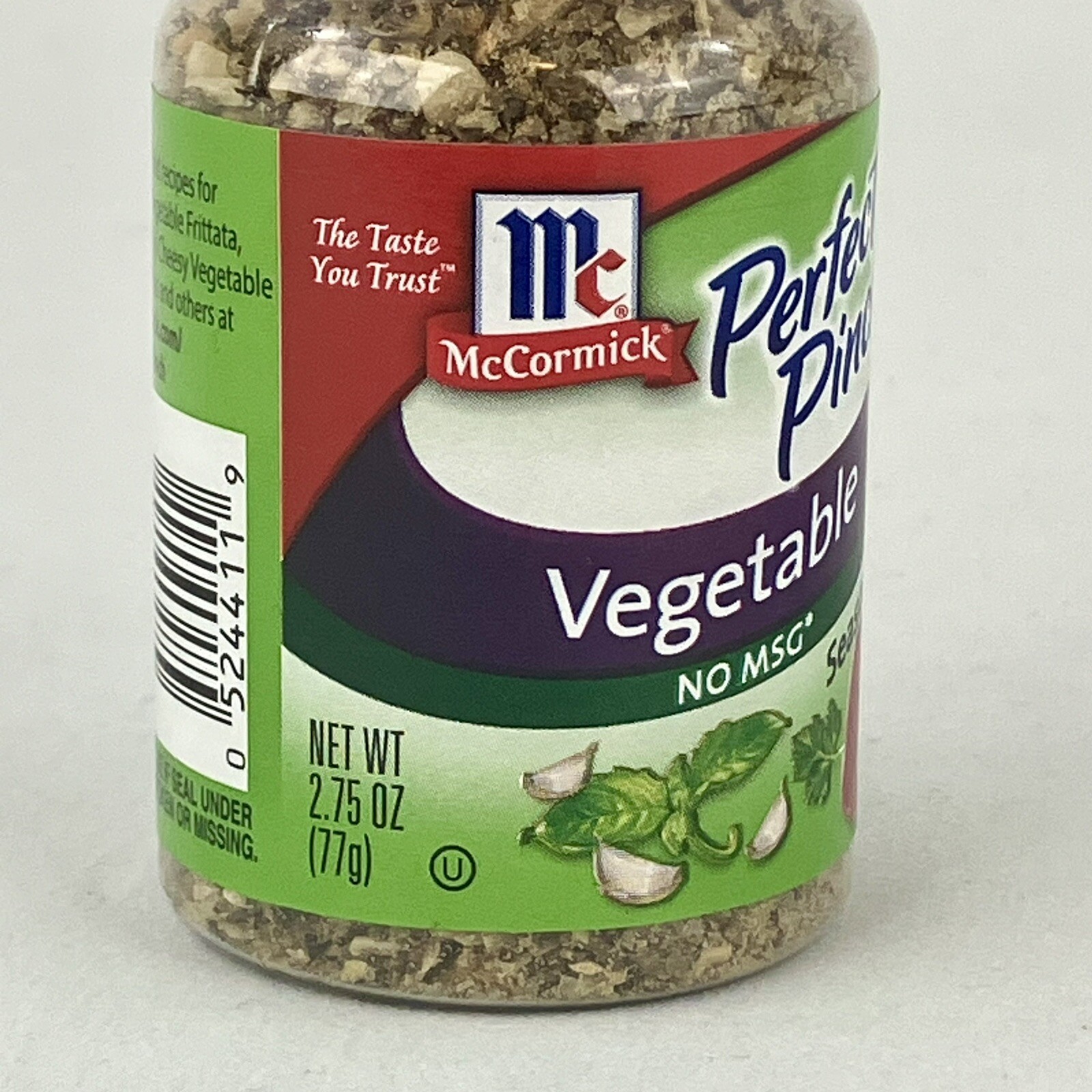 McCormick Perfect Pinch Vegetable Seasoning No MSG 2.75 oz | eBay