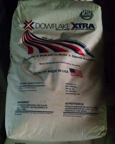 CALCIUM CHLORIDE DOW FLAKE XTRA - 50 LB | eBay