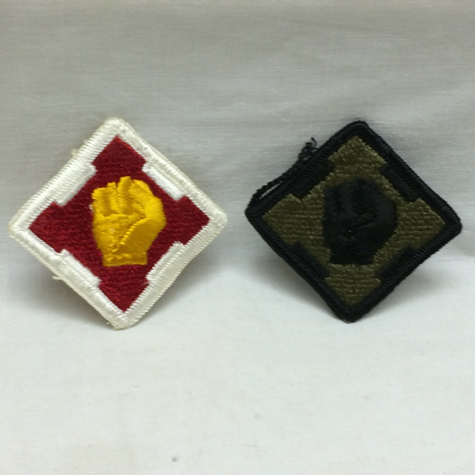 Military Patch Badge lot (2) 411th Engineer Brigade Army Type 1 Var Col ...