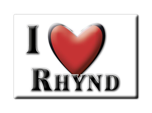 Rhynd, Perth And Kinross, Scotland - Fridge Magnet I Love Souvenir Uk ...
