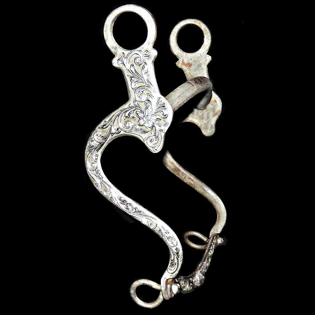 Jim Thomas Sterling Silver Filigree Cavalry Shank Mullen Mouth ...