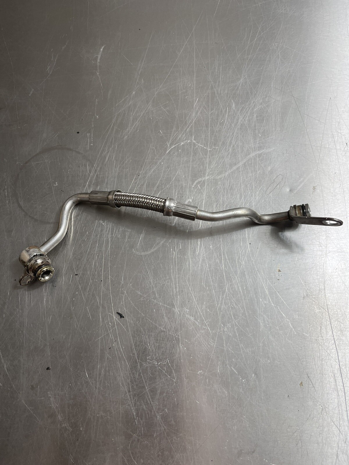 07-16 Genuine OEM BMW E90 335i N54 Turbo Oil Inlet Feed Line ...