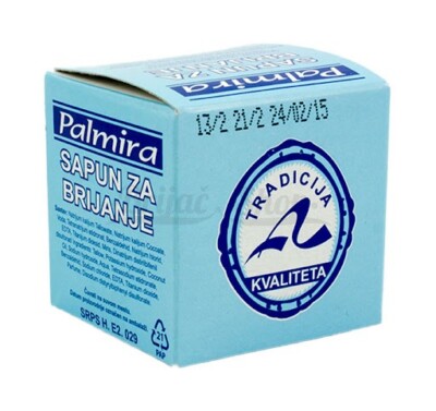 Palmira Albus shaving soap almond scent 153 years of tradition wet ...