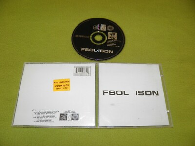 Future Sound Of London - FSOL - ISDN - 1995 UK CD / Excellent IDM ...