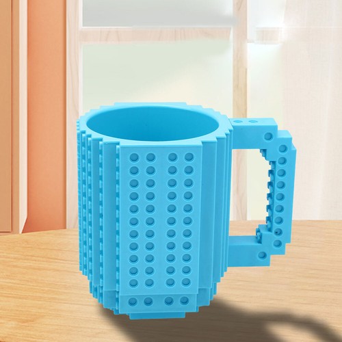 Build-On Brick Mug DIY Funny Block Mug Creative Coffee Drinkware for ...