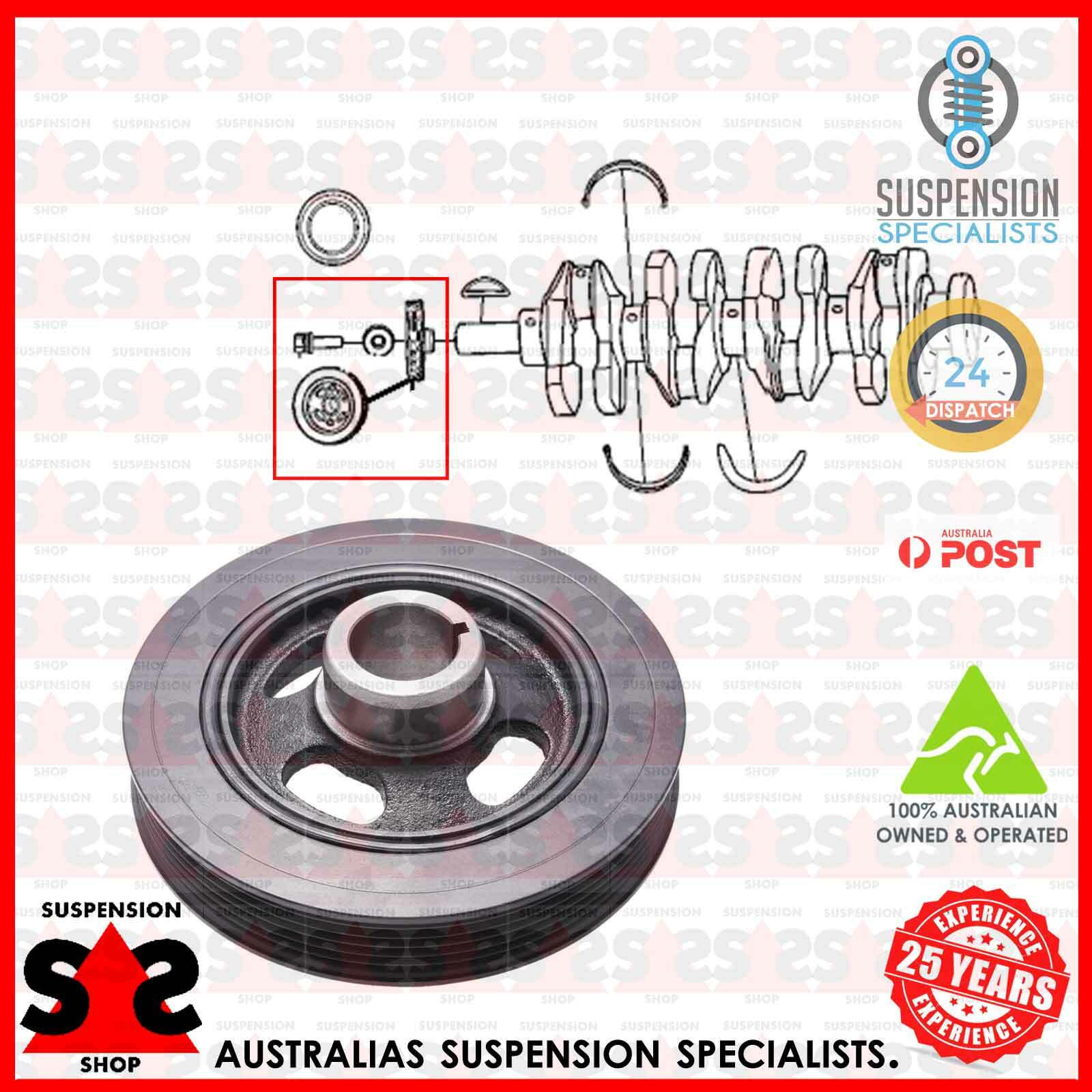 Belt Pulley, Crankshaft Suit JEEP Patriot (Mk74) 2.4 Eco + 4x4 PATRIOT ...