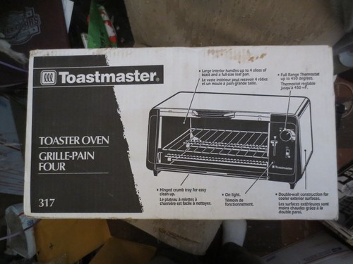 Vintage Toastmaster Toaster Oven Broiler Model 317 with box | eBay