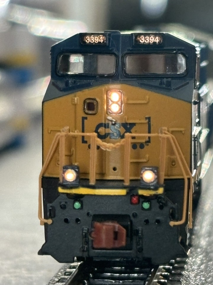 Scaletrains N Scale CSX ge Tier 4 GEVO Locomotive W/Dcc | eBay