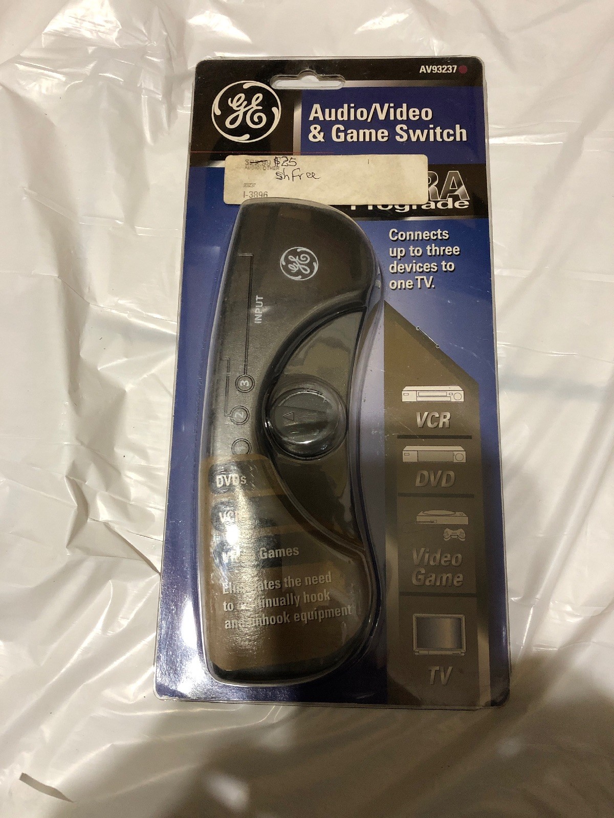 GE 3-Device Audio/Video and Game Switch With S-Video | eBay