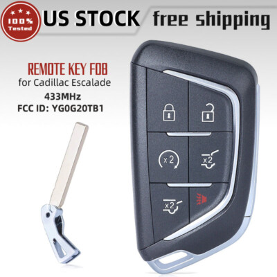 Unlocked For 2021 - 2023 Cadillac Escalade Smart Key 6B Hatch/Starter ...