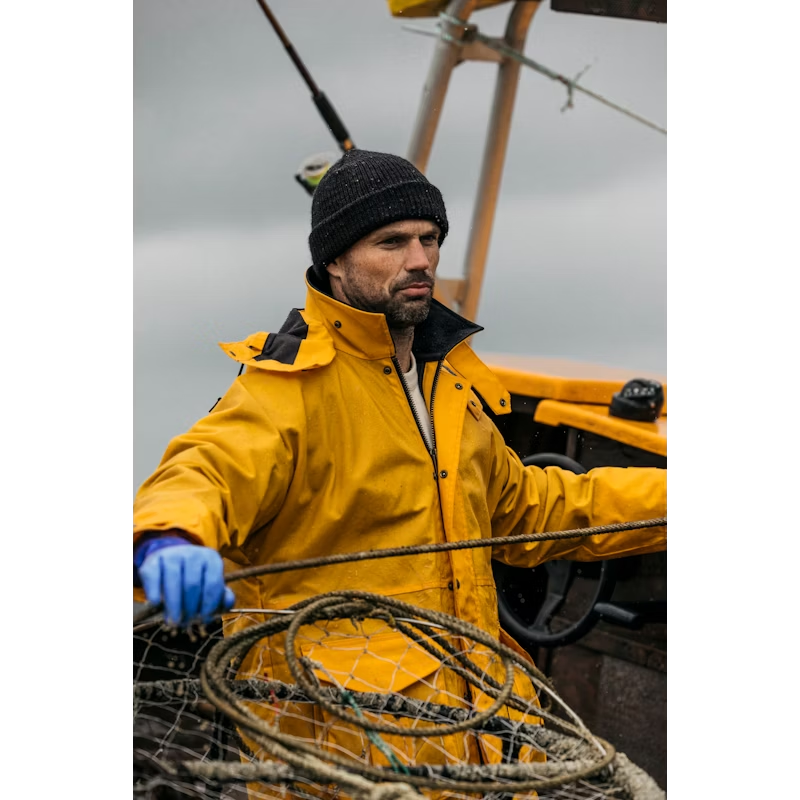 Filson Foul Weather Jacket 20283278 Larch Gold Waxed Shelter Removable ...