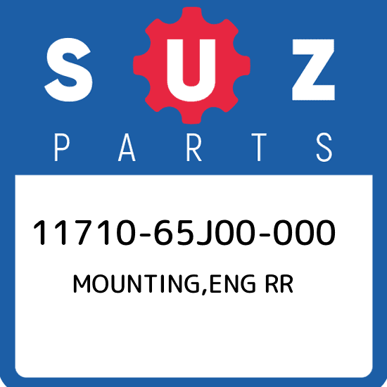 11710-65J00-000 Suzuki Mounting,eng rr 1171065J00000, New Genuine OEM ...