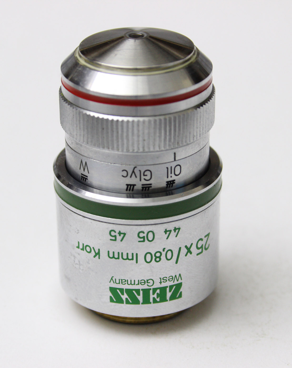 Zeiss Plan Neofluar 25x 0.80 Korr Ph2 Microscope Objective 440545 Phase ...