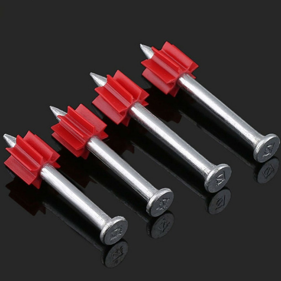 52mm Concrete & Steel Nails Single Shot For Ramset Powder Actuated Nail ...