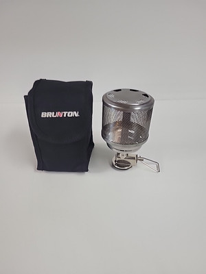 Brunton Lucy Butane Canister Lantern - Stainless Steel Globe - Hiking ...