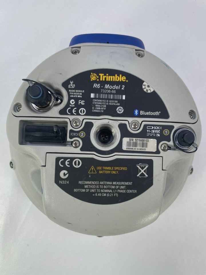 Trimble R6 Model 3 GNSS Receiver - VRS or RTK Rover - 450-470MHz - FW 5 ...