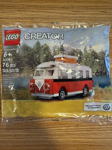 LEGO 40079 Creator MINI VOLKSWAGEN T1 CAMPER VAN 76 Pcs 2013 New ...