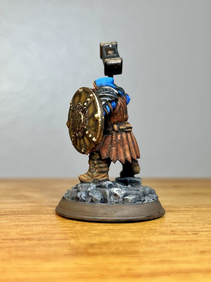 Painted Miniature Wizard Mage, Painted D&D Miniature Pro Painted DND ...
