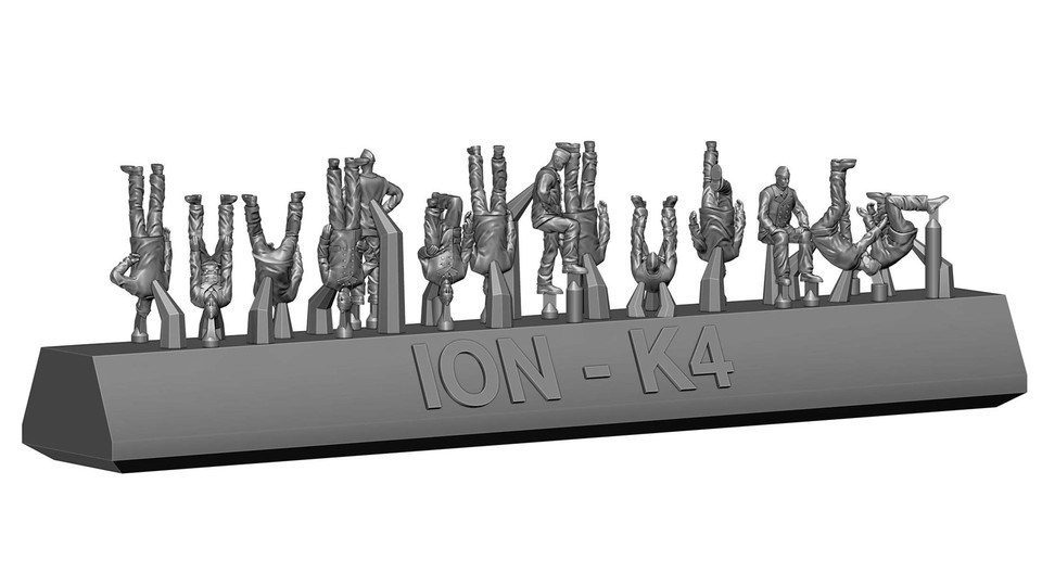 ION Models K350-002 1/350 Kriegsmarine On duty 3d printed resin 72 ...