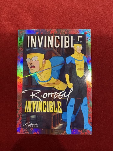 2025 INVINCIBLE KEEPSAKE INVINCIBLE BLOOD SPLATTER EDITION Signed by ...